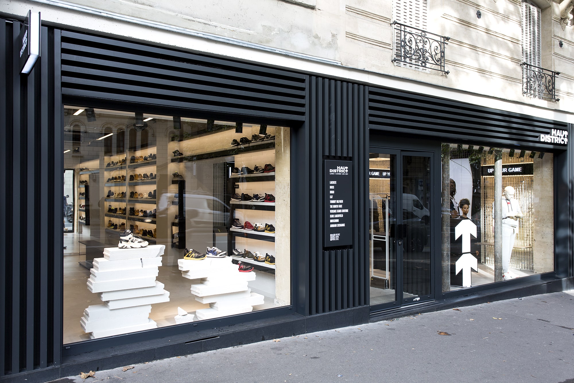 Concept store Haut District, Bd. Barbès à Paris