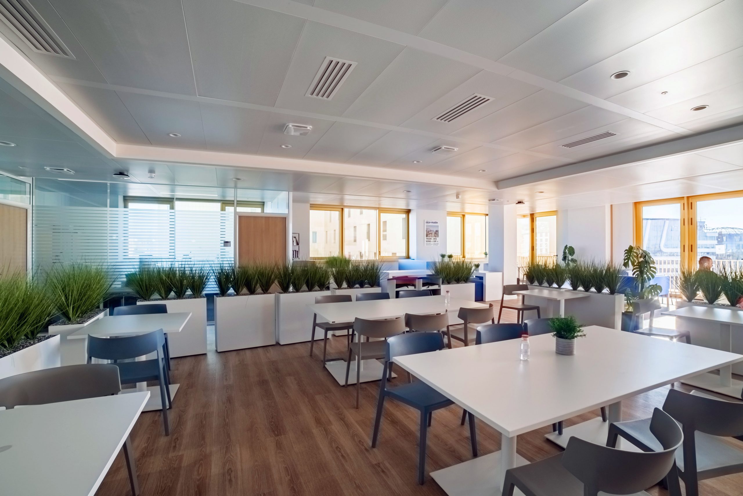 Travaux et aménagement des bureaux du Groupe Nice-Matin